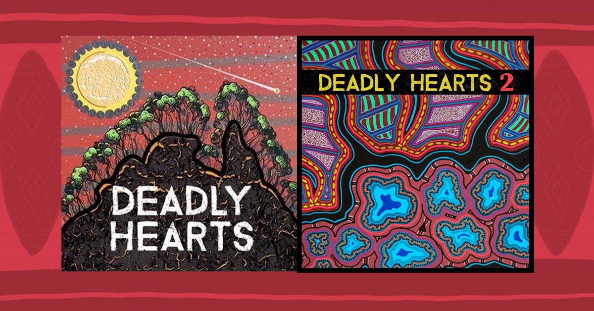 Deadly Hearts 1 & 2 (Music compilation albums) - VACCA